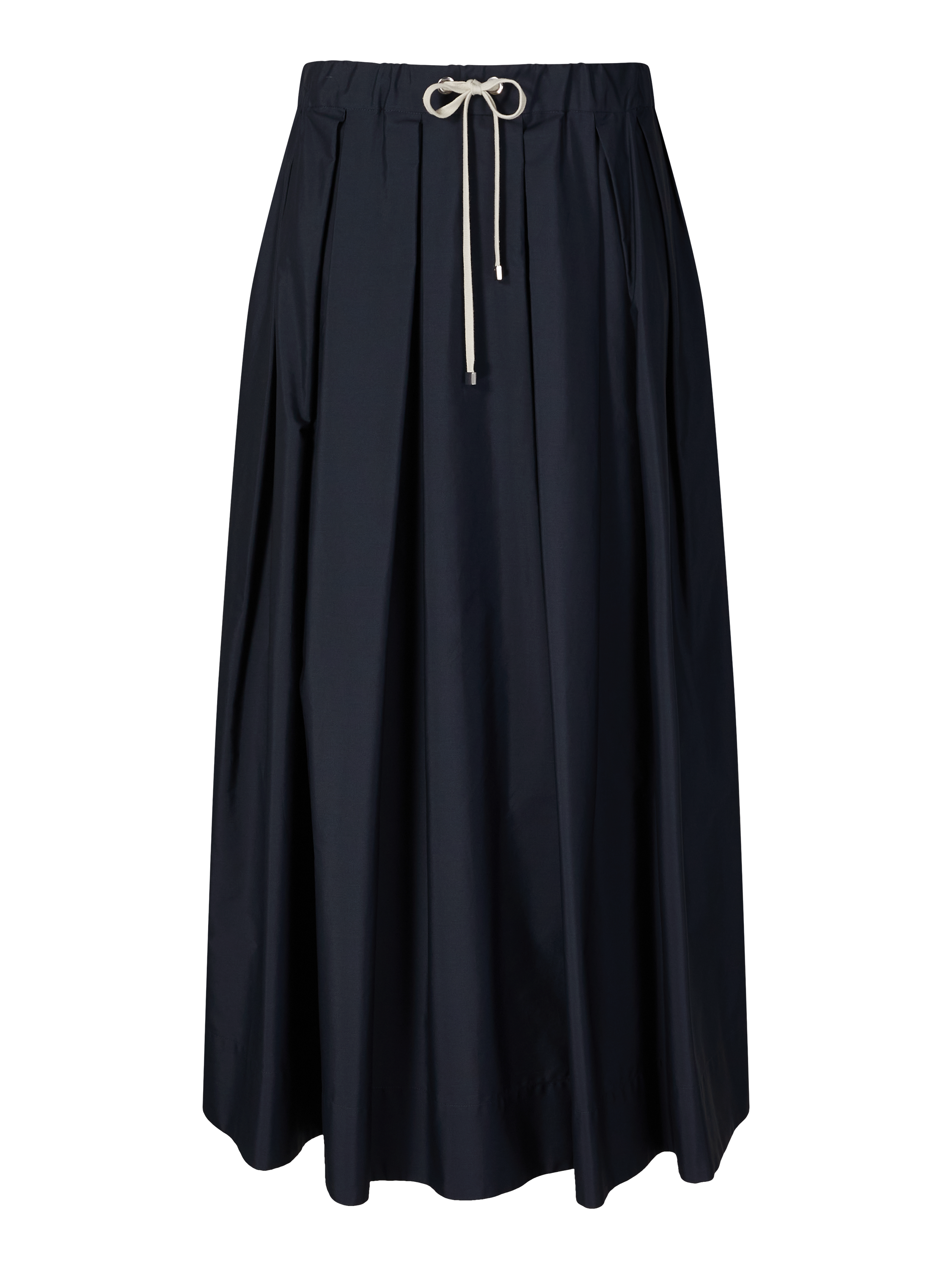 'S Max Mara Faltenrock 'Pineta' Marineblau auf UNGER.DE