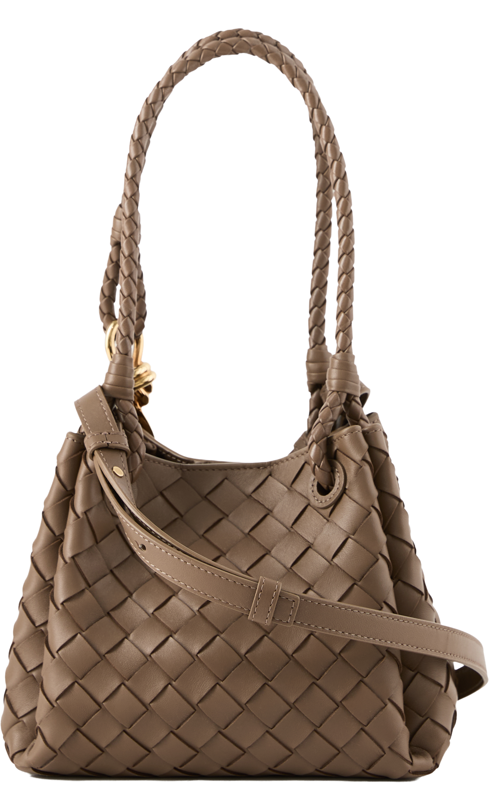 Bottega Veneta Shoulder bag 'Parachute Small' Pinecone on UNGER.DE