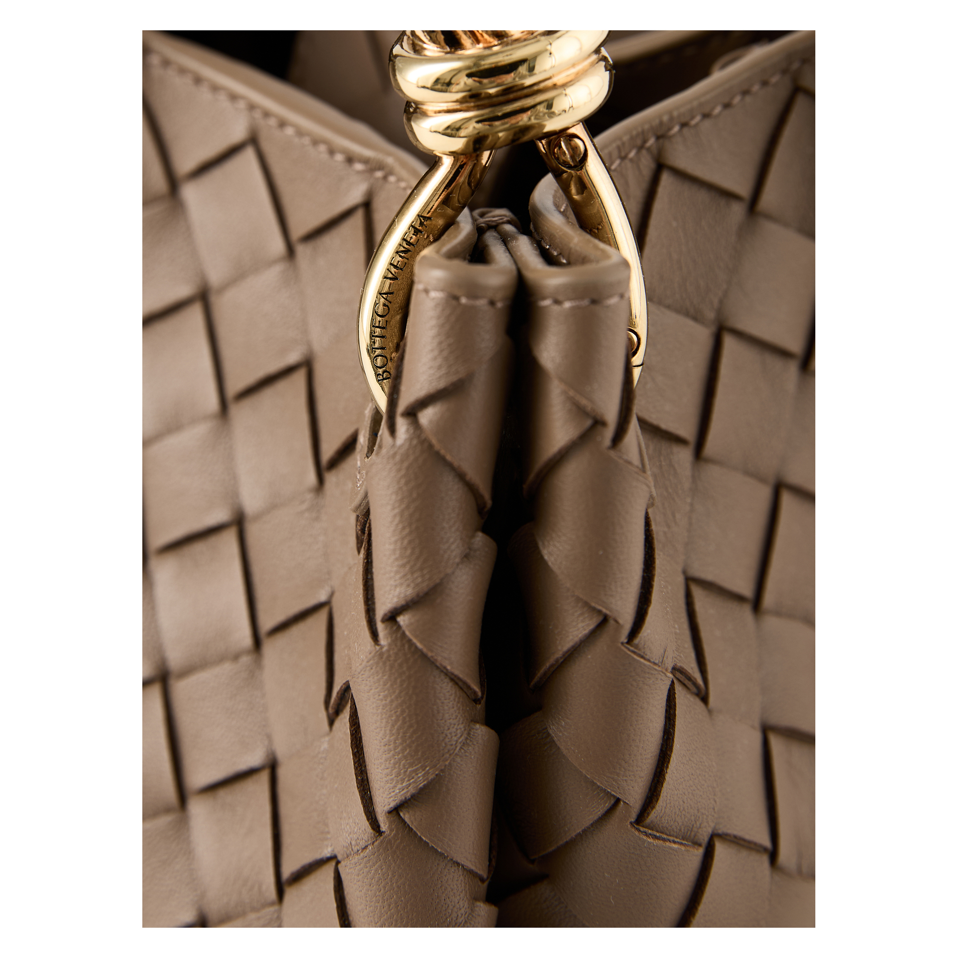 Bottega Veneta Shoulder bag 'Parachute Small' Pinecone on UNGER.DE