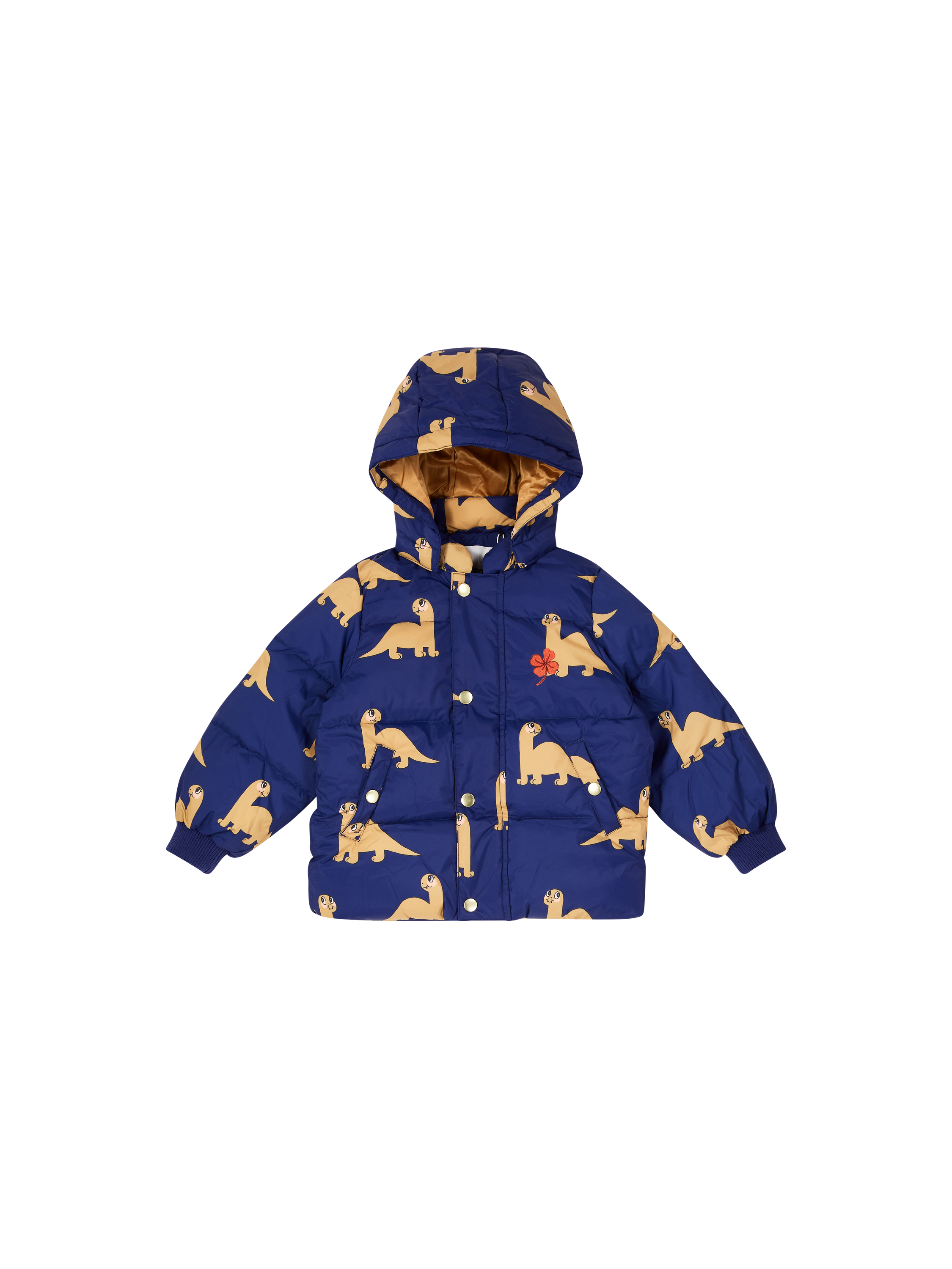 Mini Rodini Down jacket 'Dinos' blue on UNGER.DE