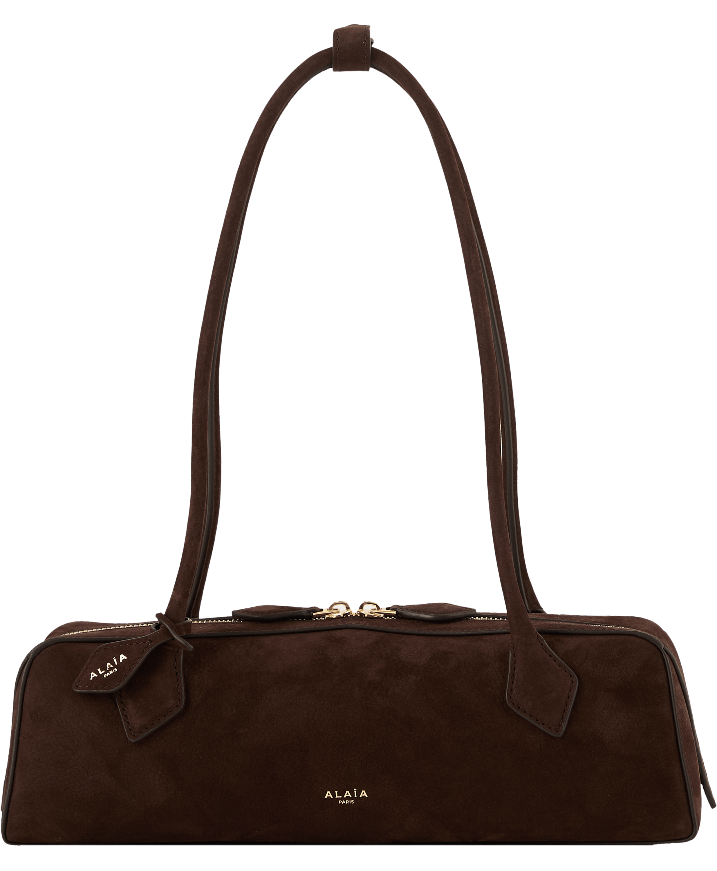 Alaïa Shoulder bag 'Le Teckel Medium' dark brown on UNGER.DE